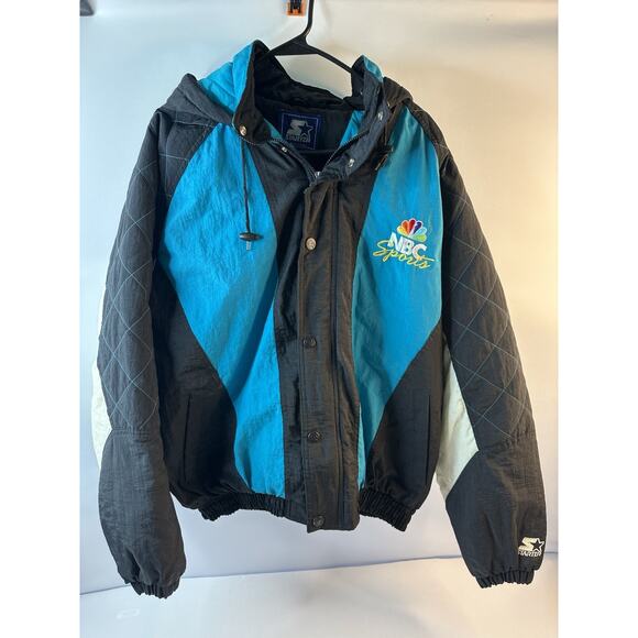 STARTER | Jackets & Coats | Vtg 9s Nbc Sports Starter Throwback Zip ...